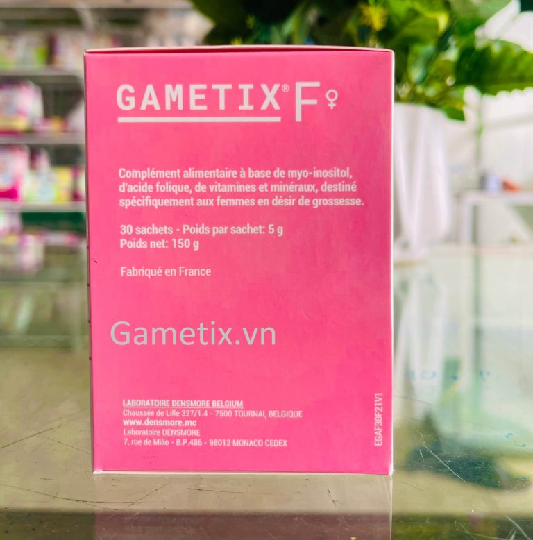 Gametix F - Bổ Trứng, Tăng Thụ Thai, Tăng Thành Công IUI, IVF