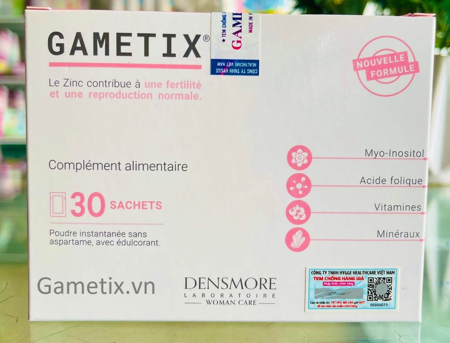 Gametix F - Bổ Trứng, Tăng Thụ Thai, Tăng Thành Công IUI, IVF